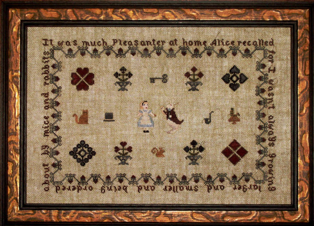 Alice in Wonderland Cross Stitch Pattern - PDF – Willow Hill Samplings